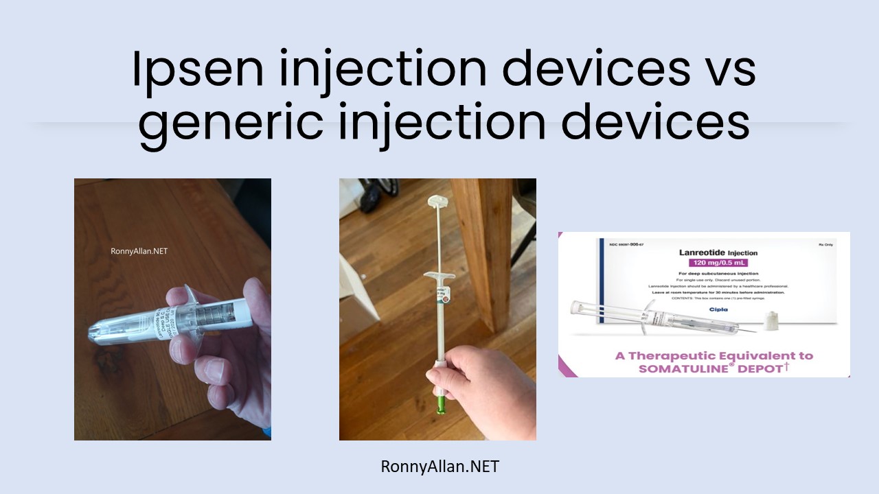 Lanreotide: Ipsen injection devices vs generic injection devices ...