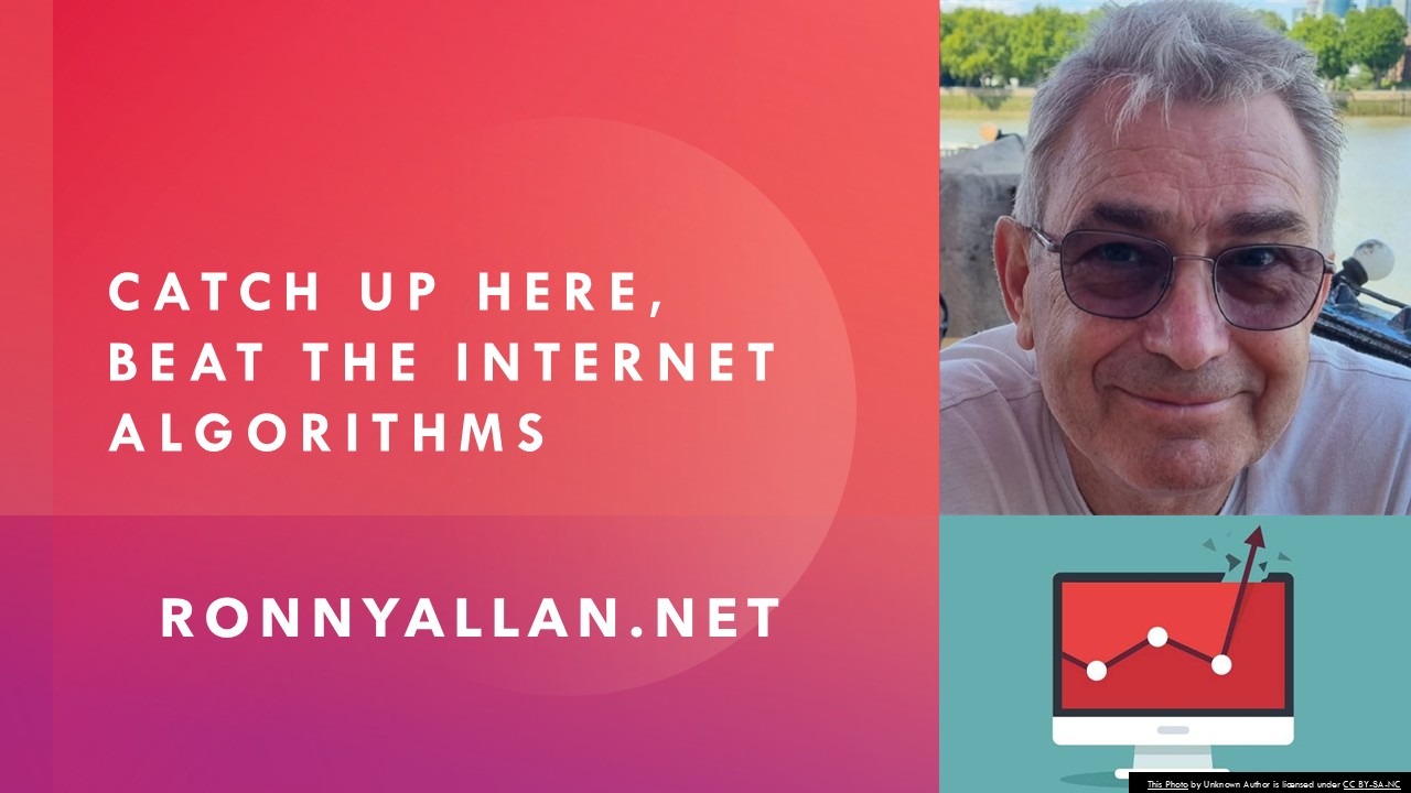 Catch up on Ronny Allan's Blog - Ronny Allan - Living with ...