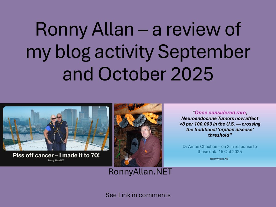 Ronny Allan – a review of my blog activity September and October 2025 ...